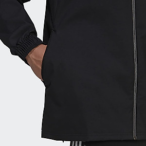 adidas Men's Condivo 21 Allweather Jacket, Black/White Large