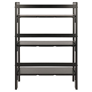 Winsome Wood Terry Shelving, Black