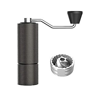 TIMEMORE Chestnut C2 Manual Coffee Grinder Capacity 25g with CNC Stainless Steel Conical Burr - Internal Adjustable Setting,Double Bearing Positioning,French Press Coffee for Hand Grinder Gift