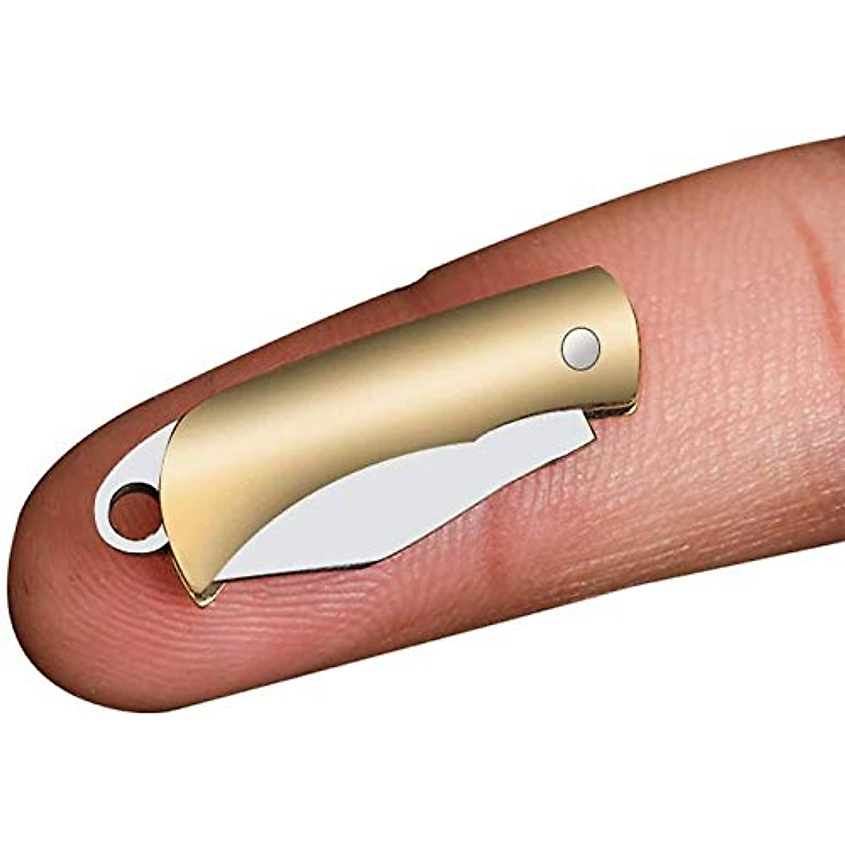 Fon ALLey Mini Folding Knife Multi-purpose Mini Pocket Knife (Yellow)