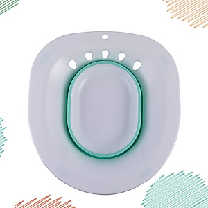 Cabilock 1pc Sitz Bath for Hemorrhoids Sitz Bath Elderly Female Private Part Womens Toilet Bidet Sitz Toilet Sitz Bath for Toilet Hip Bath Pregnant Woman Basin No Squatting