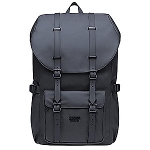 KAUKKO Laptop Outdoor Backpack, Traveling Rucksack Fits 15.6 Inch Laptop(5-8-Black)