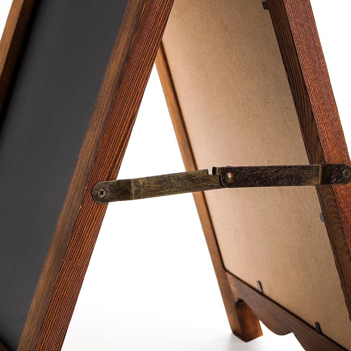 Tosnail 11" x 14" Framed Tabletop Chalkboard Signs, Double-Sided Chalk Board Magnet Board, Decorative Bulletin Boards, Rustic Wooden Blackboard, Small Menu Board for Home, Kitchen, Crafts, Party Decor