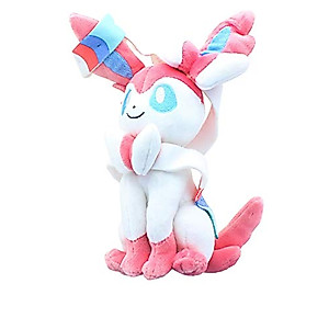 Sanei PP125 Pokemon All Star Collection Sylveon Plush, Brown/a