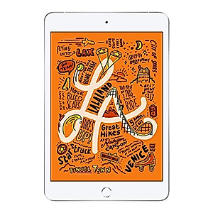 Apple iPad Mini 5-64GB - WiFi + Cellular - Silver (Renewed Premium)