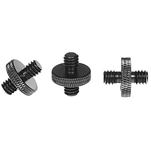 6 Pack 1/4" Male to 1/4" Male Camera Mount Screw Tripod Mount Screw Tripod Screw Camera Screw,Precision Made.