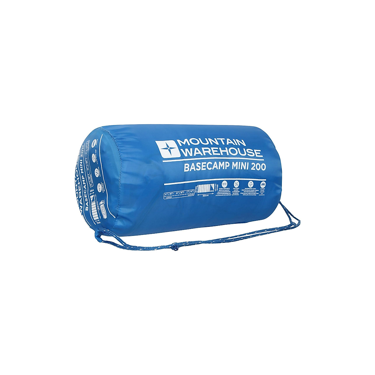 Mountain Warehouse Basecamp 200 Mini Sleeping Bag Blue