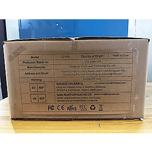 Laser Engraving Machine, Woxcker L2 MAX 5.5W Enclosure Laser Engraver, CNC Engraving Machine 0.01mm High Precision Laser Engraving and Cutting for Wood Metal Glass Suitable for Beginners