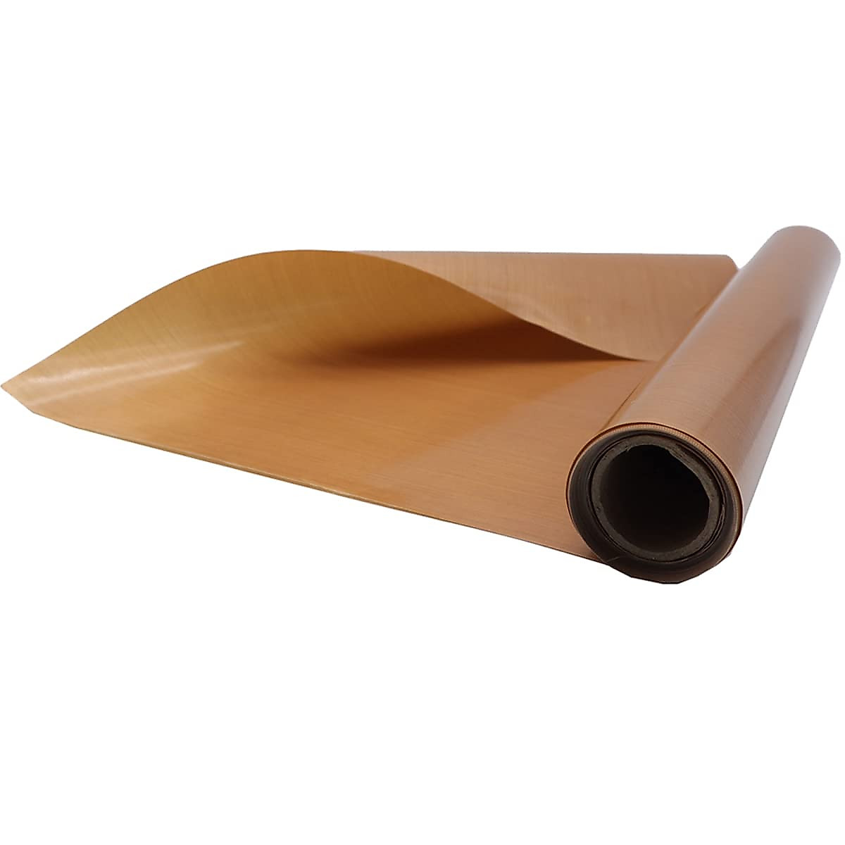 39" x 5 Yard PTFE Fiberglass Fabric Sheet Roll PTFE-Coated Fabrics Sheet Roll Sublimation Heat Resistant PTFE Rolls for Heat Press Transfer, 5Mil Thickness