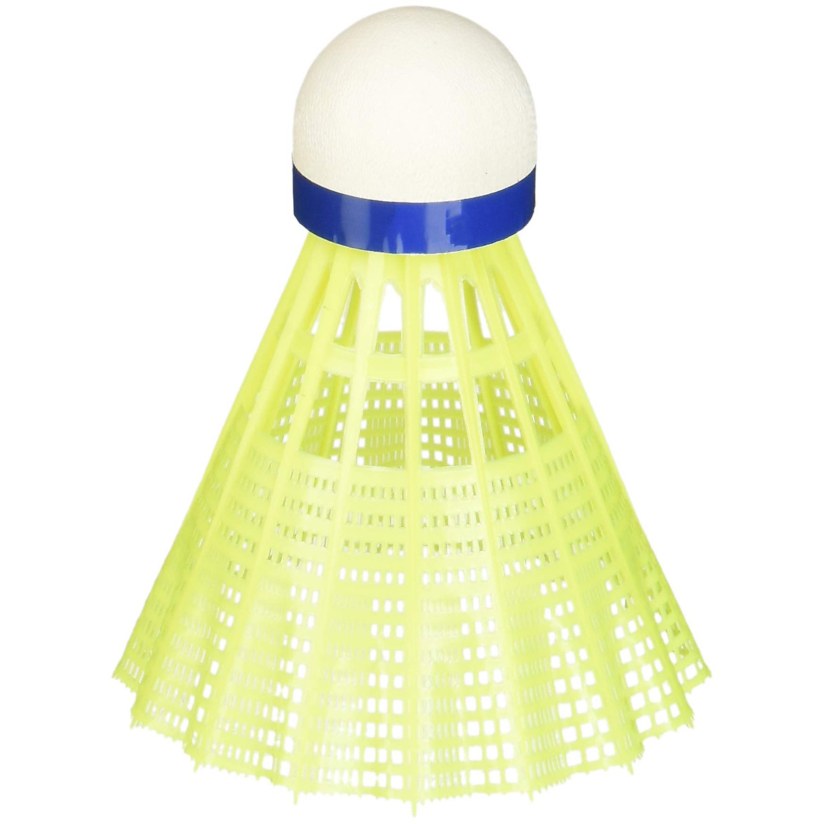 YONEX Mavis 300 Medium Speed Nylon Plastic Shuttlecock (Yellow, Pkg of 2 Tubes (12 pcs))