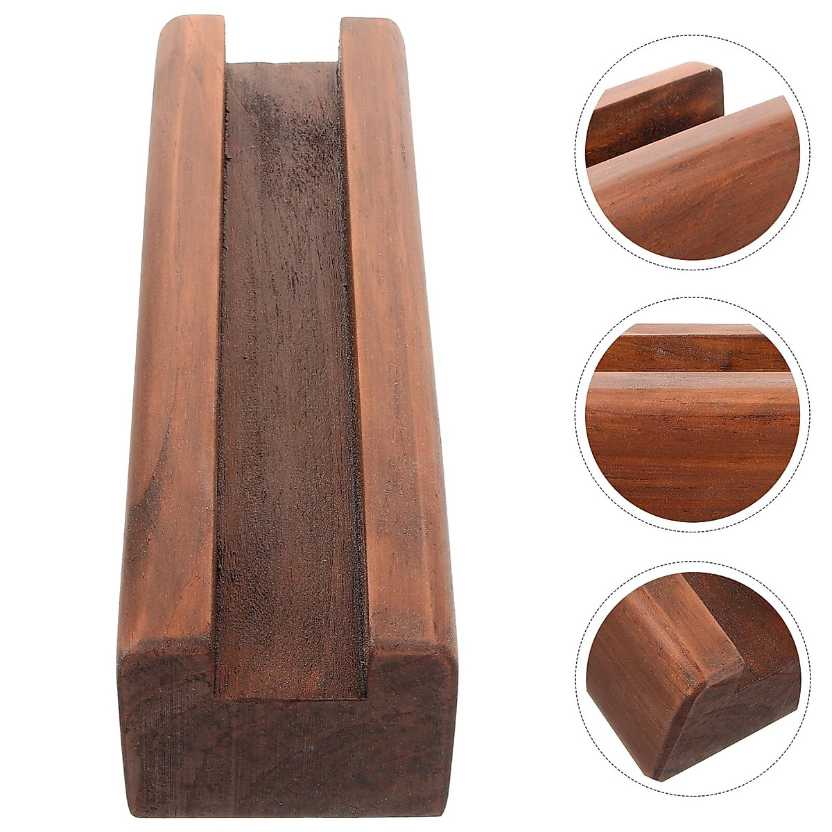 Cabilock Wood Full Length Mirror Holder Rack Display Support Full Length Mirror Stand Artwork Stand Wood Display Mount Wooden Art Mount Display Rack Wood Artwork Rack Wood Display Stand