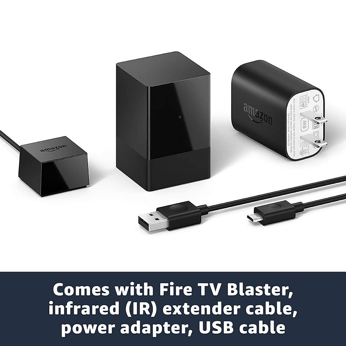 Fire TV Blaster - Add Alexa voice controls for power and volume on your TV and soundbar (requires compatible Fire TV and Echo devices)