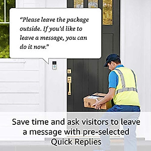 Ring Video Doorbell 4 (2021 release) with Ring Chime Pro (2nd Gen)