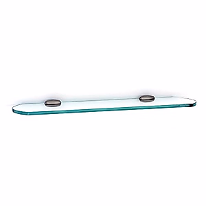 18" x 4.32" Bathroom Shelf Finish: Satin Nickel