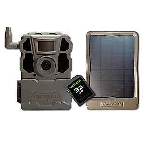 TACTACAM Reveal X Gen 2.0 LTE Cellular Trail Camera AT&T and Verizon, HD Video, HD Photo, Low Glow IR LED Flash (TA-TC-XG2) for Hunting, Security, Surveillance Gen 2 (3) Gen 2.0 + Solar Combo
