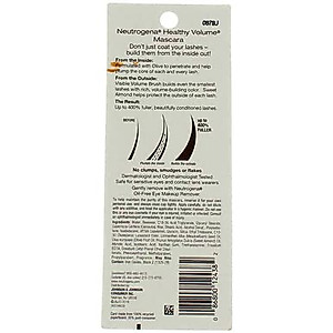 Neutrogena Healthy Volume Mascara, Black/Brown [03], 0.21 oz (Pack of 2)