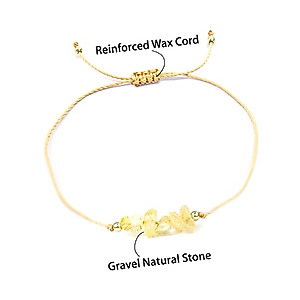 GIFTIZAN - Friendship Bracelets for 5 - Charm Bracelet for Girl - Adjustable One Size Fits All - Friendship Bracelets for Teen Girls/Best Friend