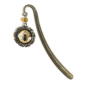 Honey Bee BrassBook Hook Bookmark