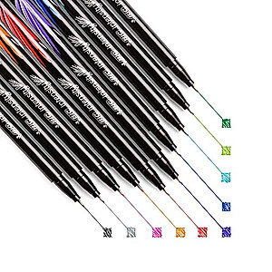 BIC 12 Intensity Fineliner Pen - Assorted Pack of 20