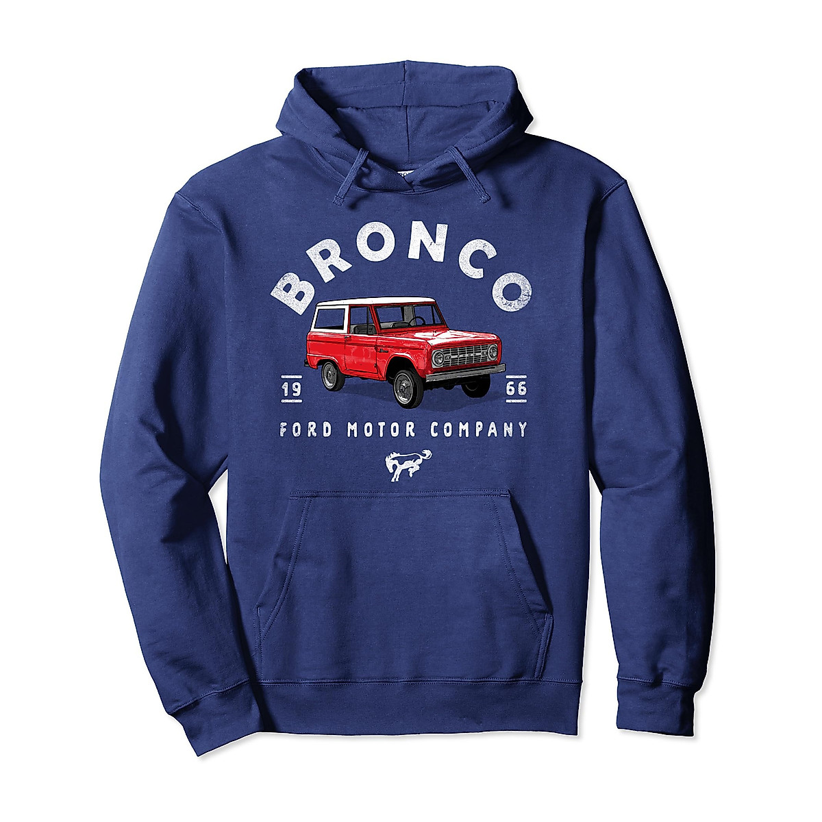 Ford Bronco '66 Illustrated Pullover Hoodie