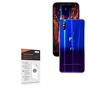 BoxWave Screen Protector Compatible With Figgers F3 (Screen Protector ClearTouch Anti-Glare (2-Pack), Anti-Fingerprint Matte Film Skin for Figgers F3