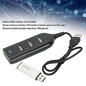 Jopwkuin 128G Game Enhancer, 128G Aluminum Alloy Game Expansion Memory Stick for PS1 Mini Dn Game Box Accessories for Advanced Game Package
