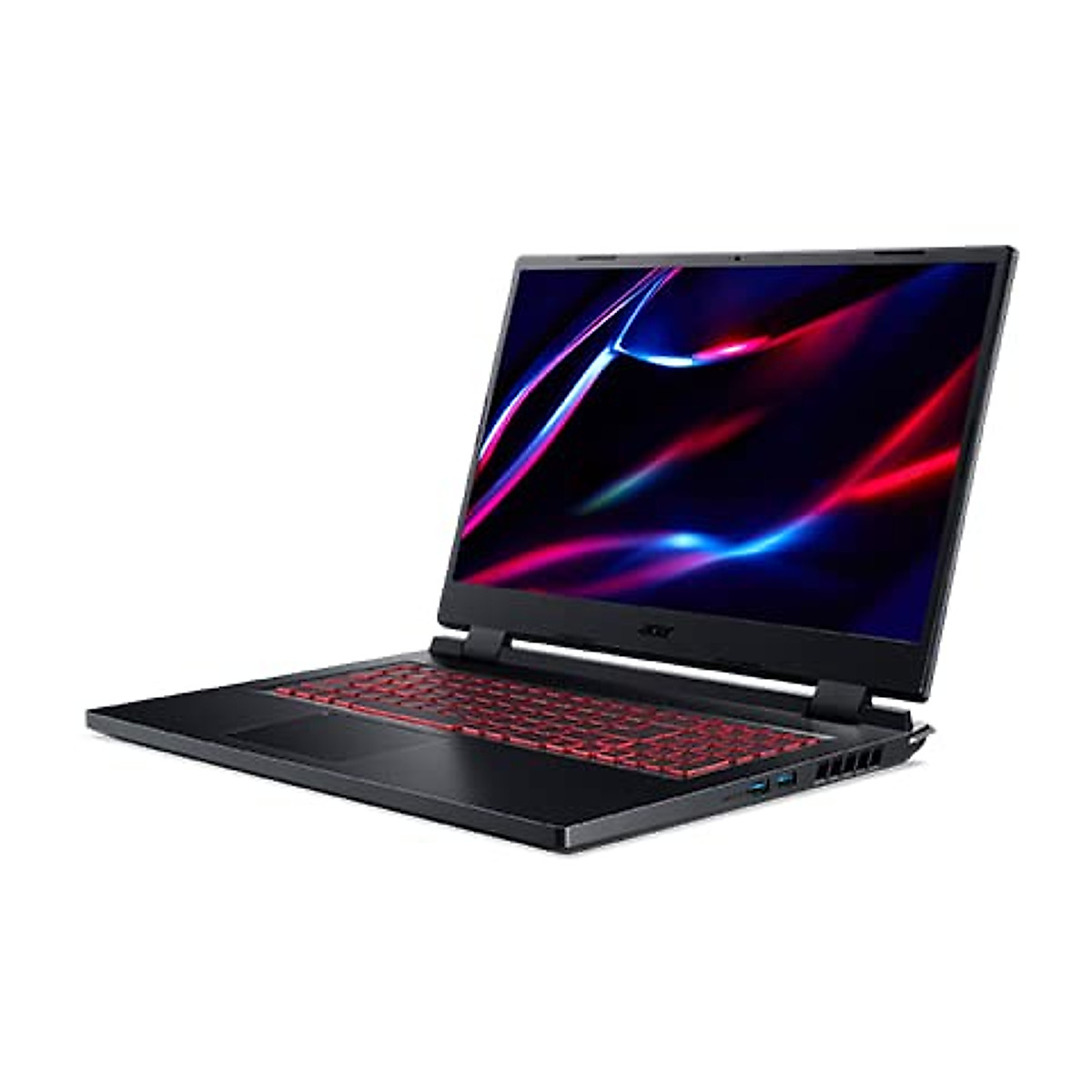 acer 2023 Nitro AN517 17.3" 144Hz FHD IPS Gaming Laptop Intel 12-Core i5-12450H 32GB DDR4 2TB NVMe SSD NVIDIA RTX 3050 4GB GDDR6 Killer WiFi AX RJ-45 Thunderbolt4 4-Zone RGB Windows 11 Pro w/RE USB