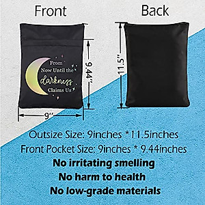 Throne of Glass Inspired The Thirteen Book Sleeve from Now Until The Darkness Claims Us TOG Fan Book Cover SJM Merch Book Zipper Pouch (Darkness Claims Us BS)