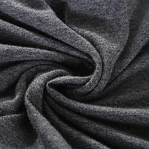 MINGPINHUIUS Pregnancy Pillow U Shaped Full Body Maternity Pillow for Sleeping, 57 Inch Pregnant Women Pillow with Removable Velvet Cover (Black Grey)