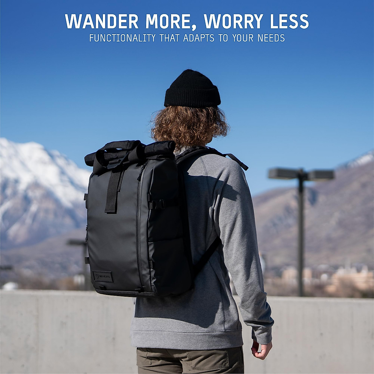 WANDRD Rucksack Backpacks, Black