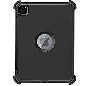 AICase for iPad Pro 11 Inch 4th/3rd/2nd/1st Generation 2022/2021/2020/2018,Heavy Duty Shockproof Triple Layer Defense for New Apple Pro 11" 4th 2022/3rd Gen 2021,2nd Gen 2020&1st Gen 2018(Black)