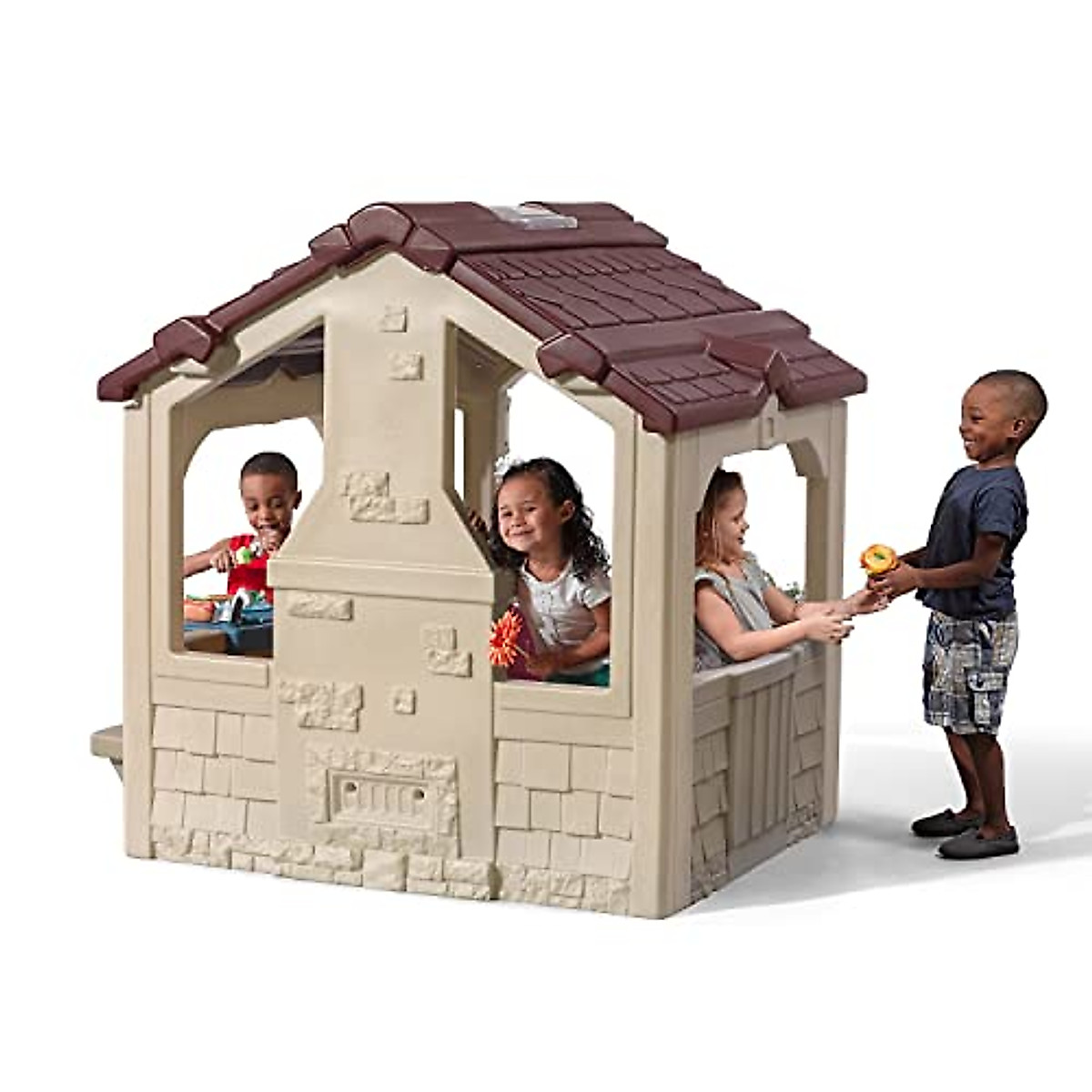 Step2 Charming Cottage Kids Outdoor Playhouse - Durable & Fun