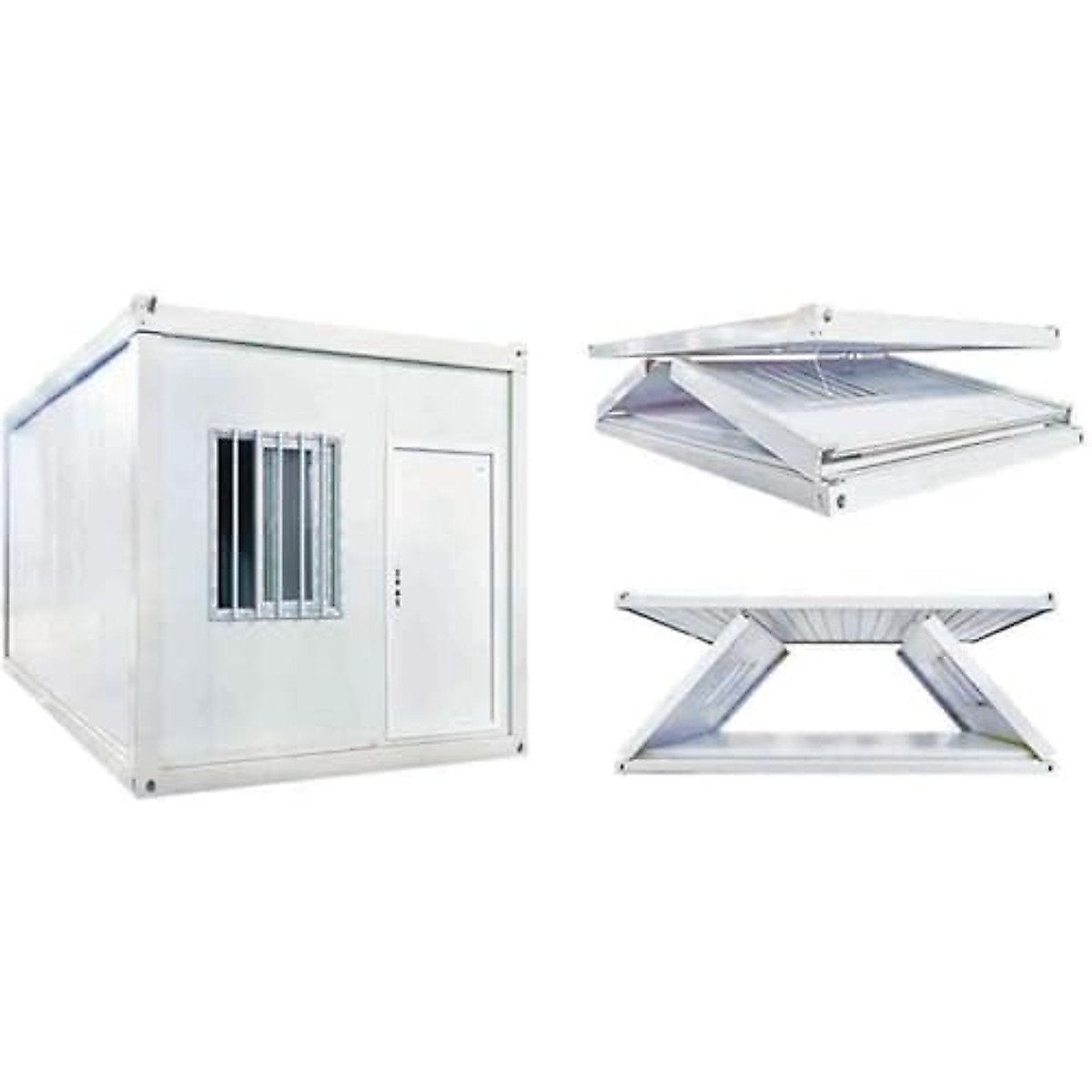 High Versatility House, Practical Solutions House, Temporary Accommodation House, 20ft 30ft 40ft for Temporary Art Installations, Outdoor Exhibitions, Agricultural Shows, Roadside Attractions