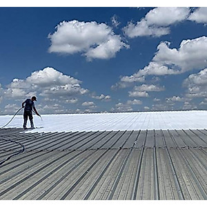 AMES RESEARCH LABORATORIES MSS1 Maximum Stretch Roof Coating, 1 Gallon, White