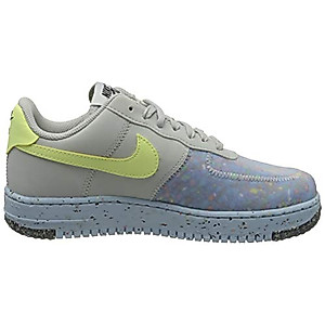 Nike Women's Air Force 1 Crater Basketball Shoe, Pure Platinum Barely Volt Summit White, 4 UK