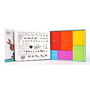 UBTECH JR0602 Jimu Robot BuzzBot & MuttBot - App Enabled STEM Learning Robotic Building Block Kit