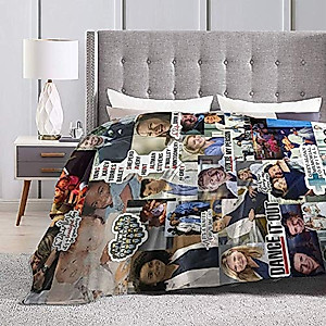Ultra-Soft Micro Fleece Blanket Microfiber Blanket, Luxury Blanket for Bedding Sofa and Travel 60"x 50"