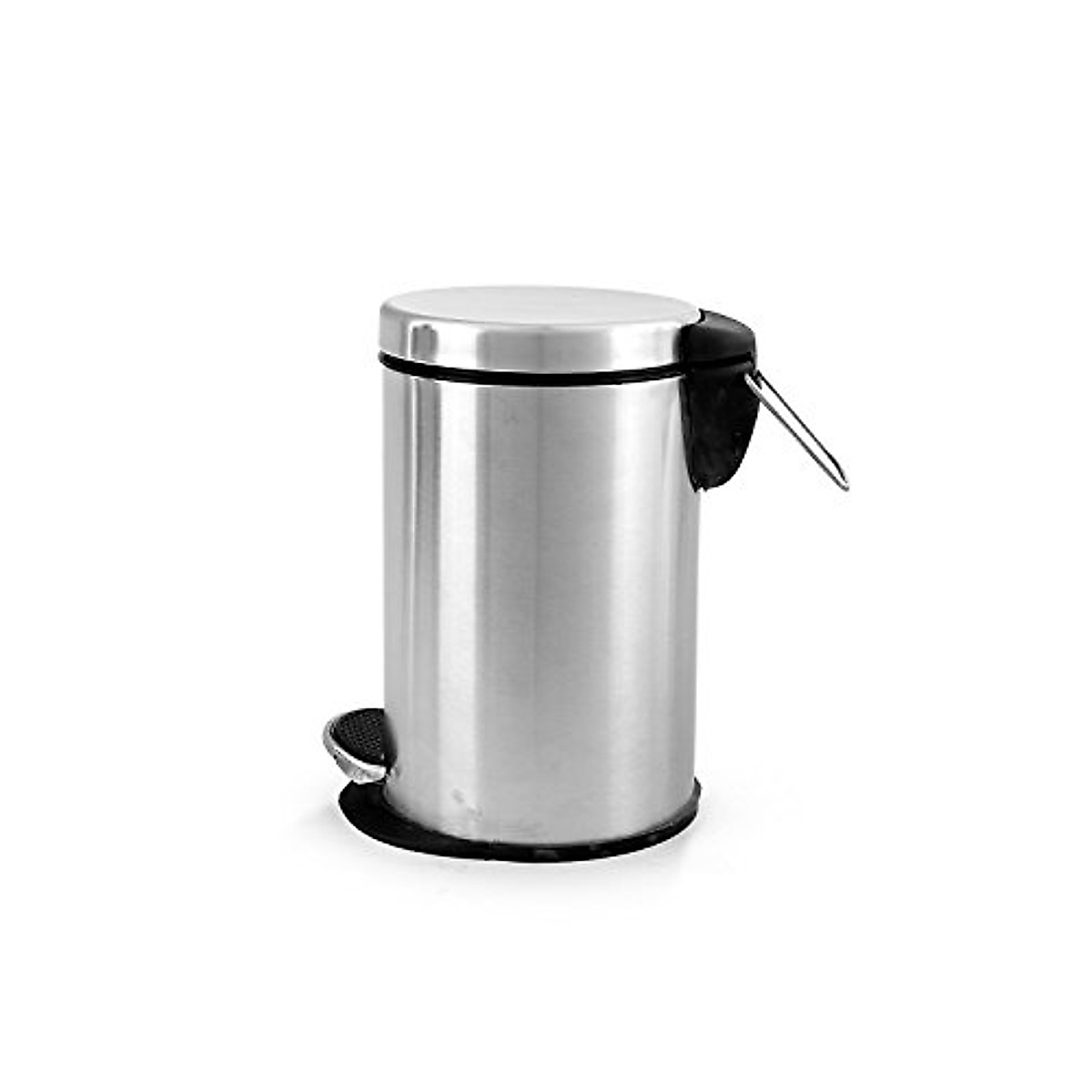 King International 1.3 Gallon Step Bathroom Trash Can, bathroom garbage can, bathroom trash can with lid Inside Removable Bucket, 7''X10'', bathroom accessories set, Wastebasket, Garbage Container Bin