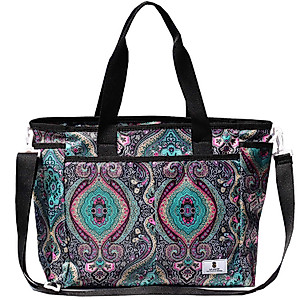 Women Weekender Overnight Travel Shoulder Bag Overnight Carry-on Duffel Gym Tote Luggage