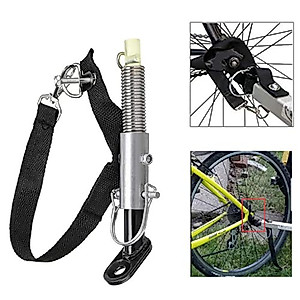 Fat-Cattie Bike Trailer Coupler Attachment Hitch Quick Release Steel Linker Bicycle Trailer Hitch Adapter Attachment, Bicycle Rear Trailer Replacement Axle Mount Hitch and Parts Complete Kit