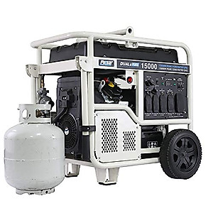 Pulsar 15,000W Dual Fuel Portable Generator with Electric Start