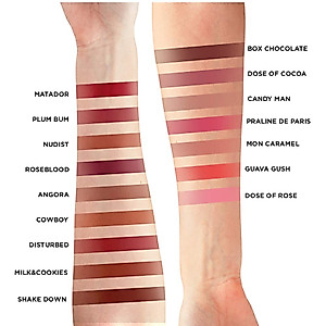 L’Oréal Paris Makeup Infallible Pro Matte Les Macarons Scented Matte Liquid Lipstick, Highly Pigmented, Longwear, Waterproof and Smudge Proof, Praline De Paris, 0.21 fl; oz.