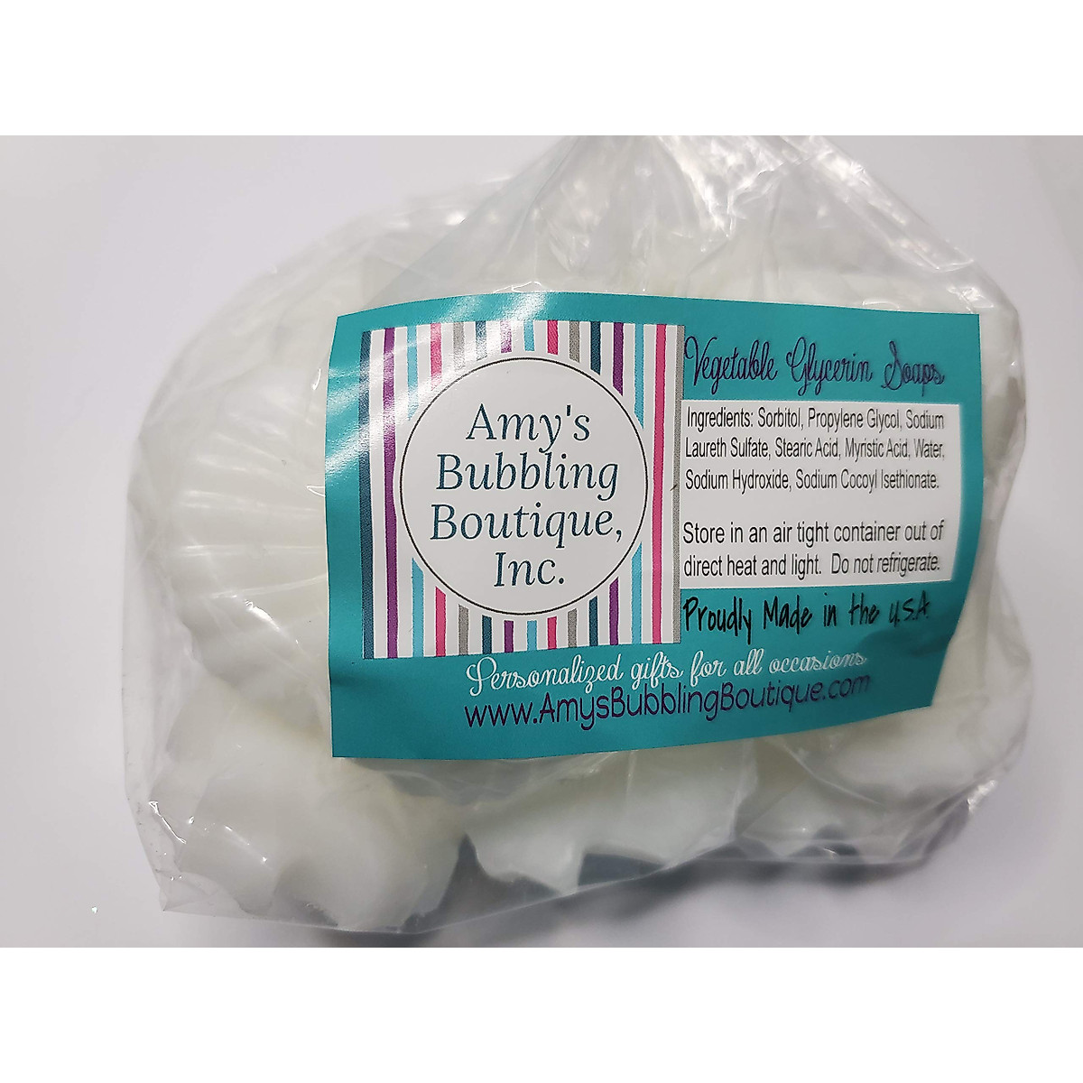 ABB Inc White Seashell Soaps for Nautical or Beach Theme Bridal Shower, Wedding or Baby Guest Bath, Beach Scented Glycerin - Pack of 20