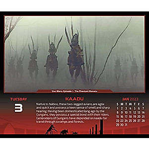 2023 Star Wars: Saga Day-at-a-Time Box Calendar