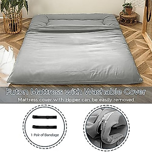 MAXYOYO 6" Extra Thick Japanese Floor Mattress Futon Mattress