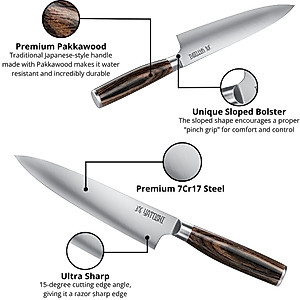 Yatoshi 3-Piece Kitchen Knife Set