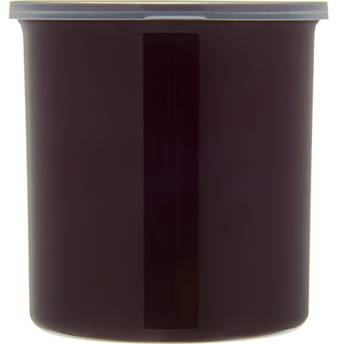 Carlisle FoodService Products Classic™ Round Storage Container with Lid, 1.2 Quart Crock, Brown