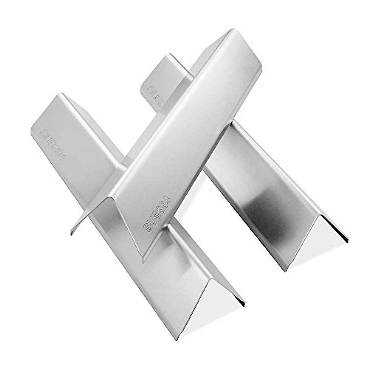 Hisencn 7642 Grill Igniter and 7635 15.3 Inches Flavor Bars for Weber Spirit I & II 200 Series, Spirit E210, S210, E220, S220 with Front Control Knobs, 304 Stainless Steel Heat Plate