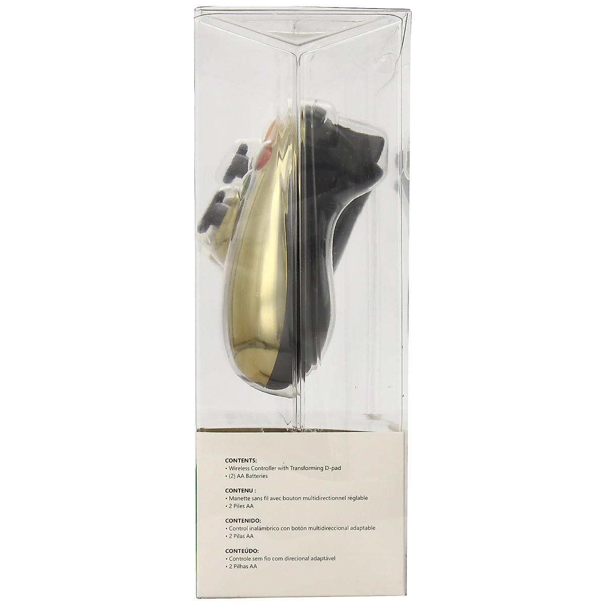 Xbox 360 Wireless Controller - Gold Chrome (Renewed)