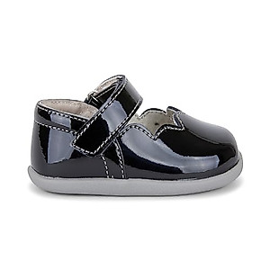 See Kai Run - Susie Mary Jane Shoe for Infants, Black Patent, Infant 5